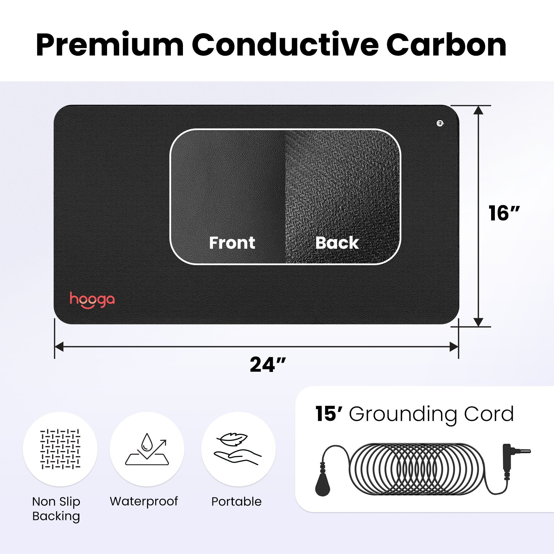 Grounding Mat for Desk & Floor | Earthing Mat – Hooga