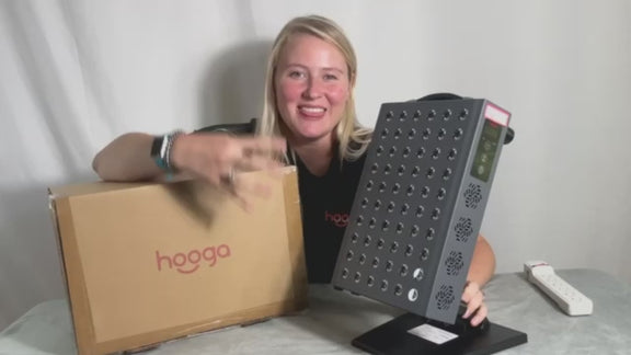 Hooga PRO300 Red Light Therapy Panel – Compact & Powerful