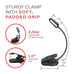 Red Clip-On Book Light – Hooga