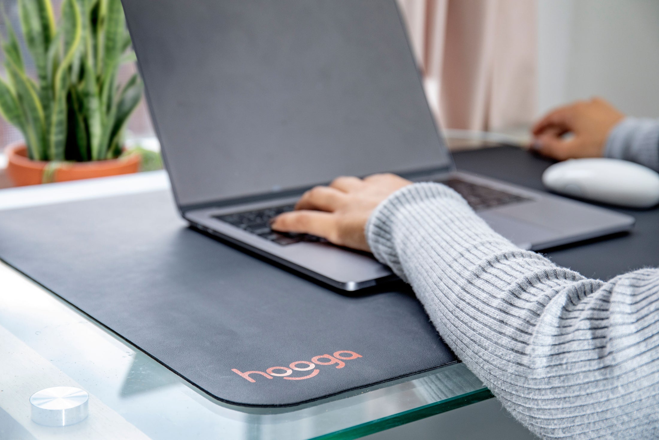 Hooga Grounding Mat - Earth Connected 24"x16" Mat with Grounding Cord